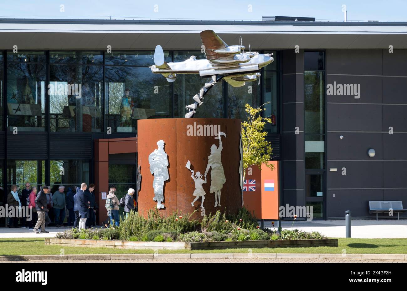 Entrance to International Bomber Command centre, Canwick Avenue ...