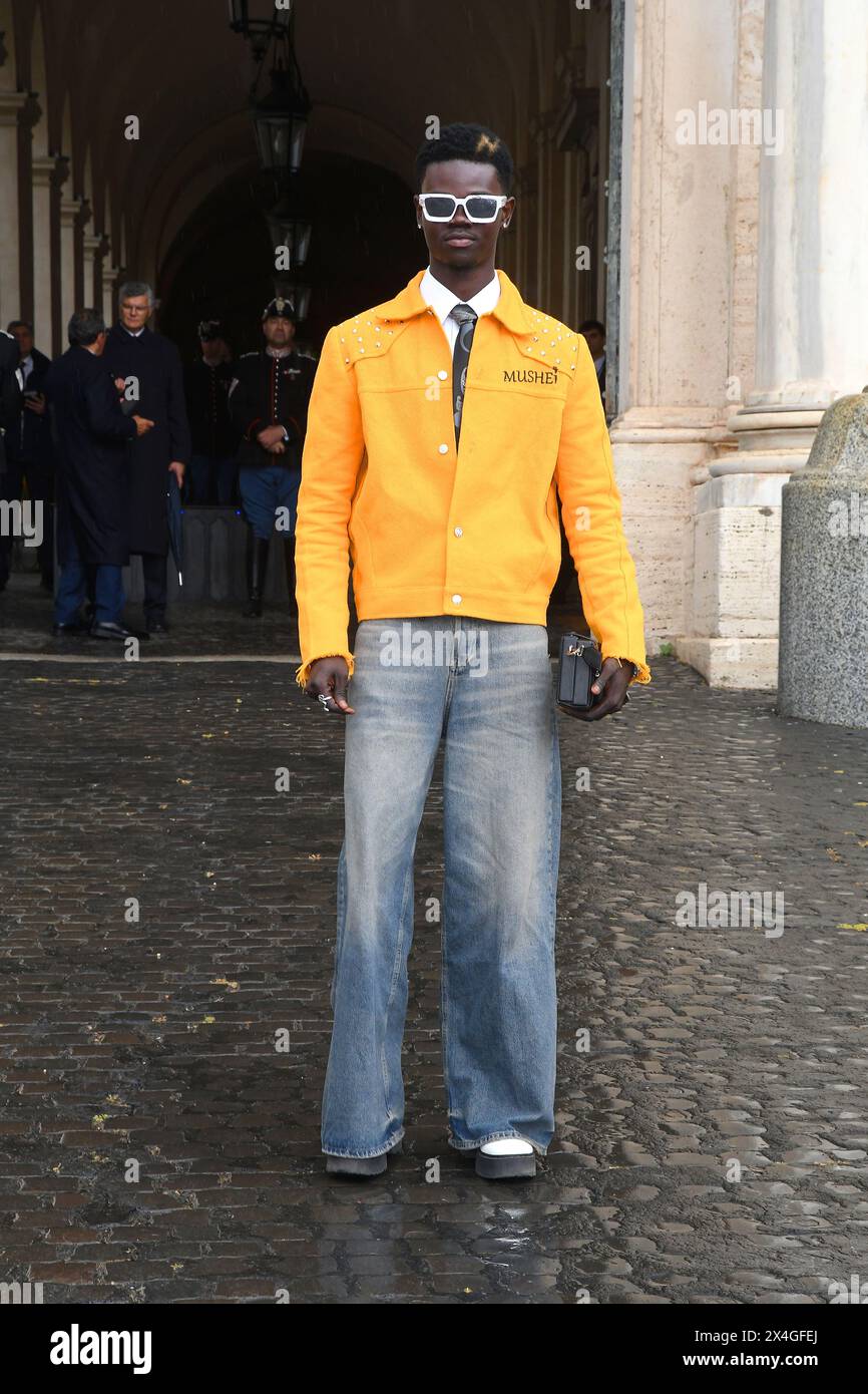 Rome, Italy. 03rd May, 2024. Rome, Quirinale, entrances to the ceremony ...