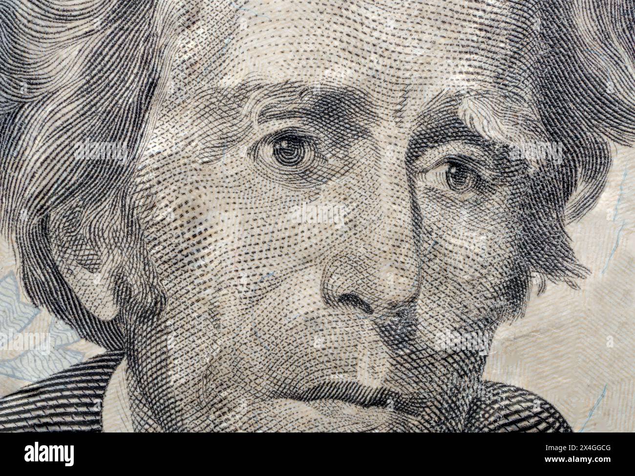 Fort Lauderdale, FL, USA - May 2, 2024: US Currency money Twenty Dollar ...