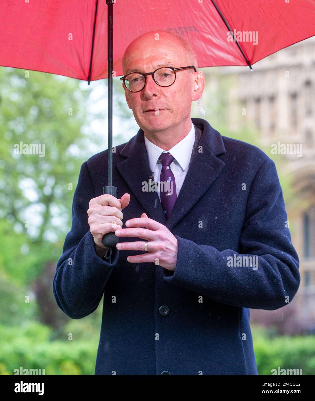 London, United Kingdom. May 03 2024. Labour Party National Campaign Coordinator Pat McFadden is ...