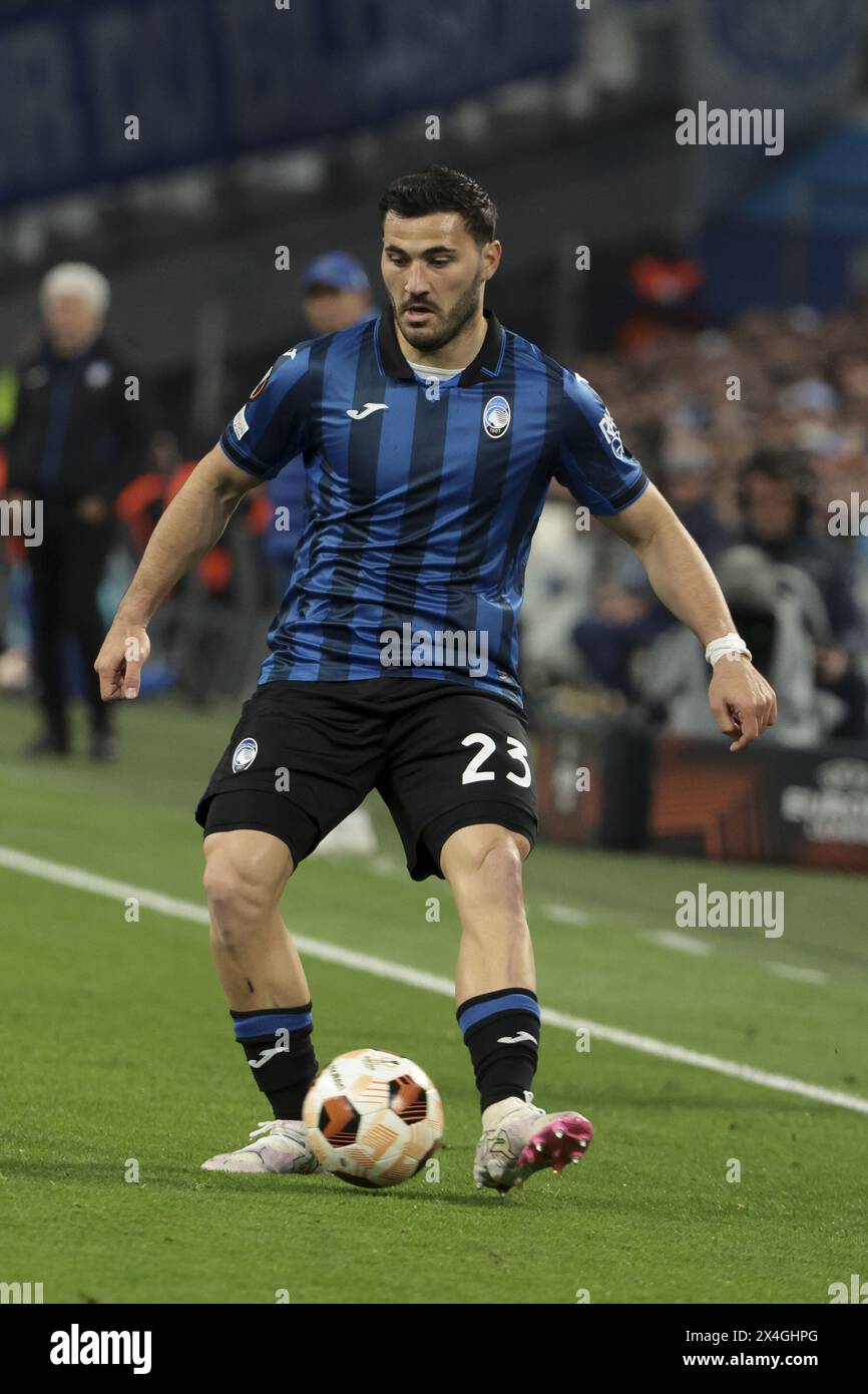 Sead Kolasinac of Atalanta during the UEFA Europa League, Semi-finals ...