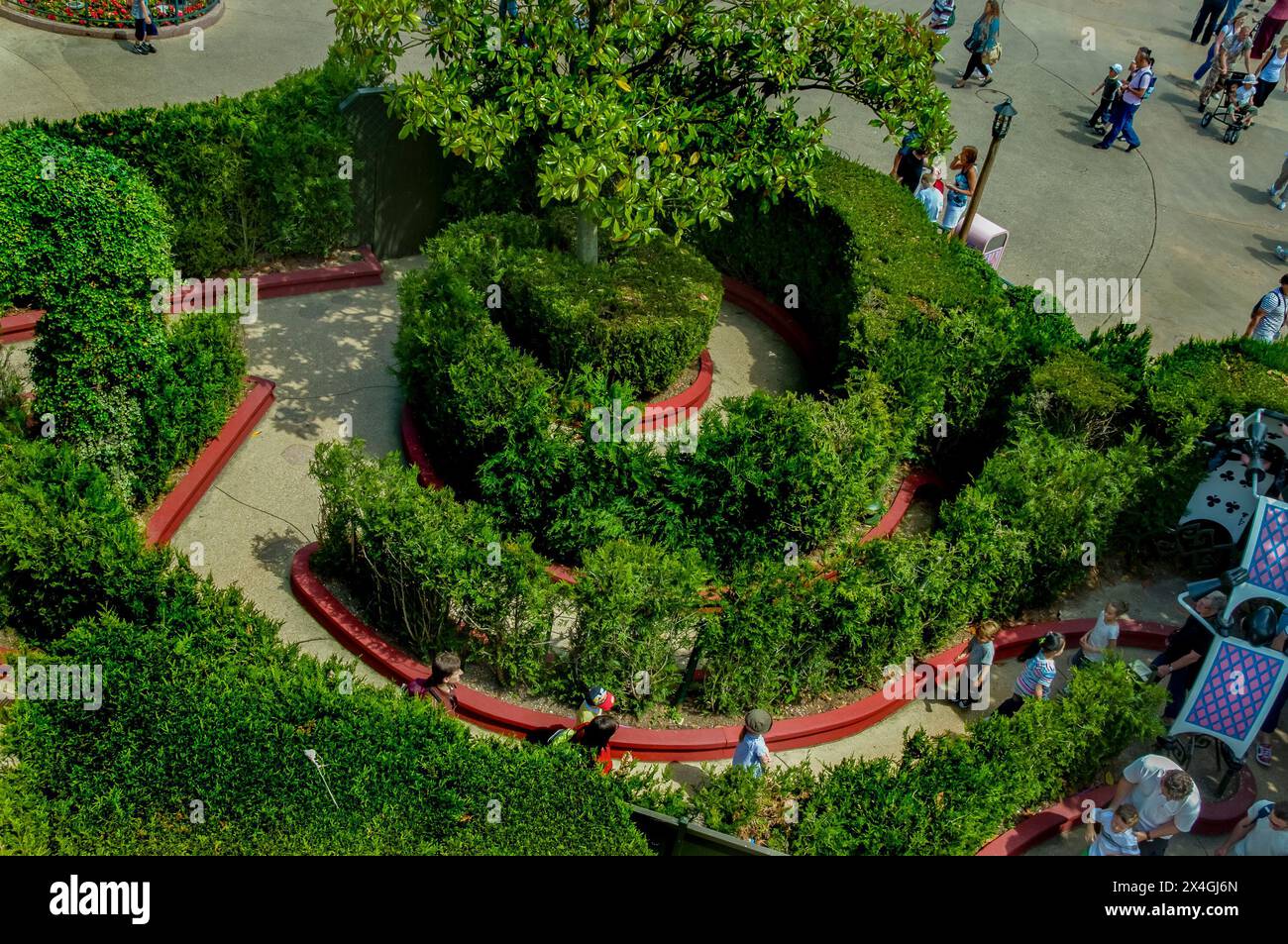 Paris, France, Theme Parks, Crowd People Tourists, Visiting Disneyland ...