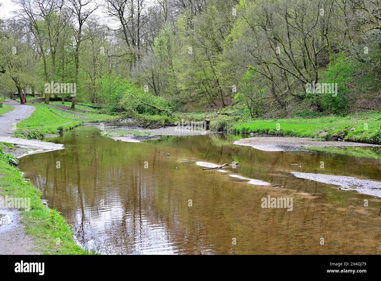 Around the UK - Wading pond, Sunnyhurst Woods, Darwen, Lancashire, UK ...