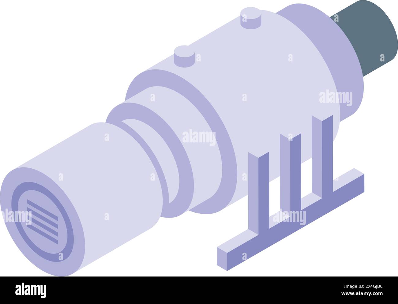 Steel plant motor icon isometric vector. Factory system. Wheel material ...