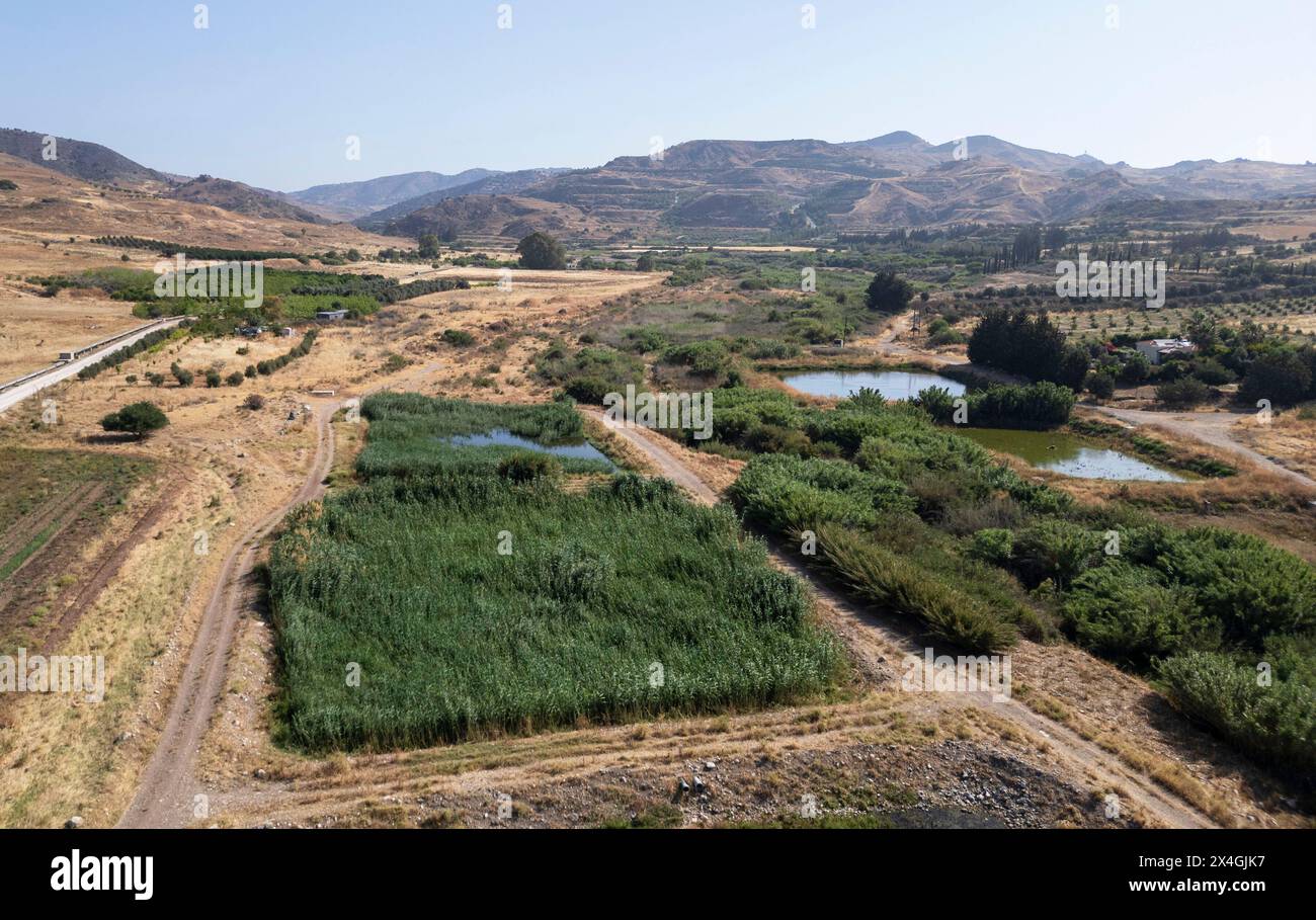 Irrigation pools agia varvara paphos hi-res stock photography and ...