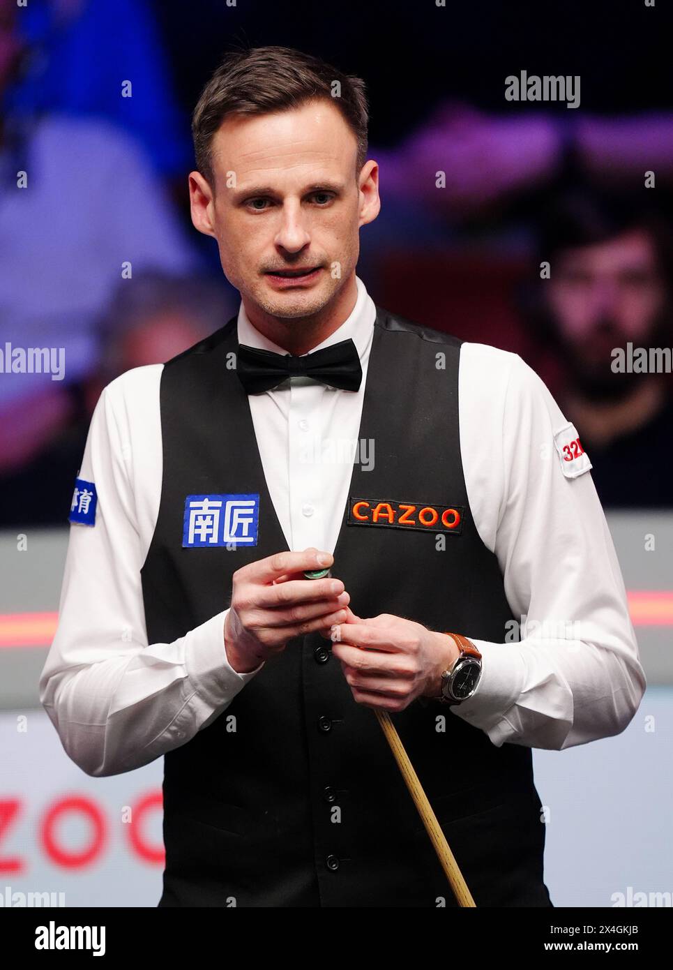 David Gilbert during their semi-final match against Kyren Wilson (not ...