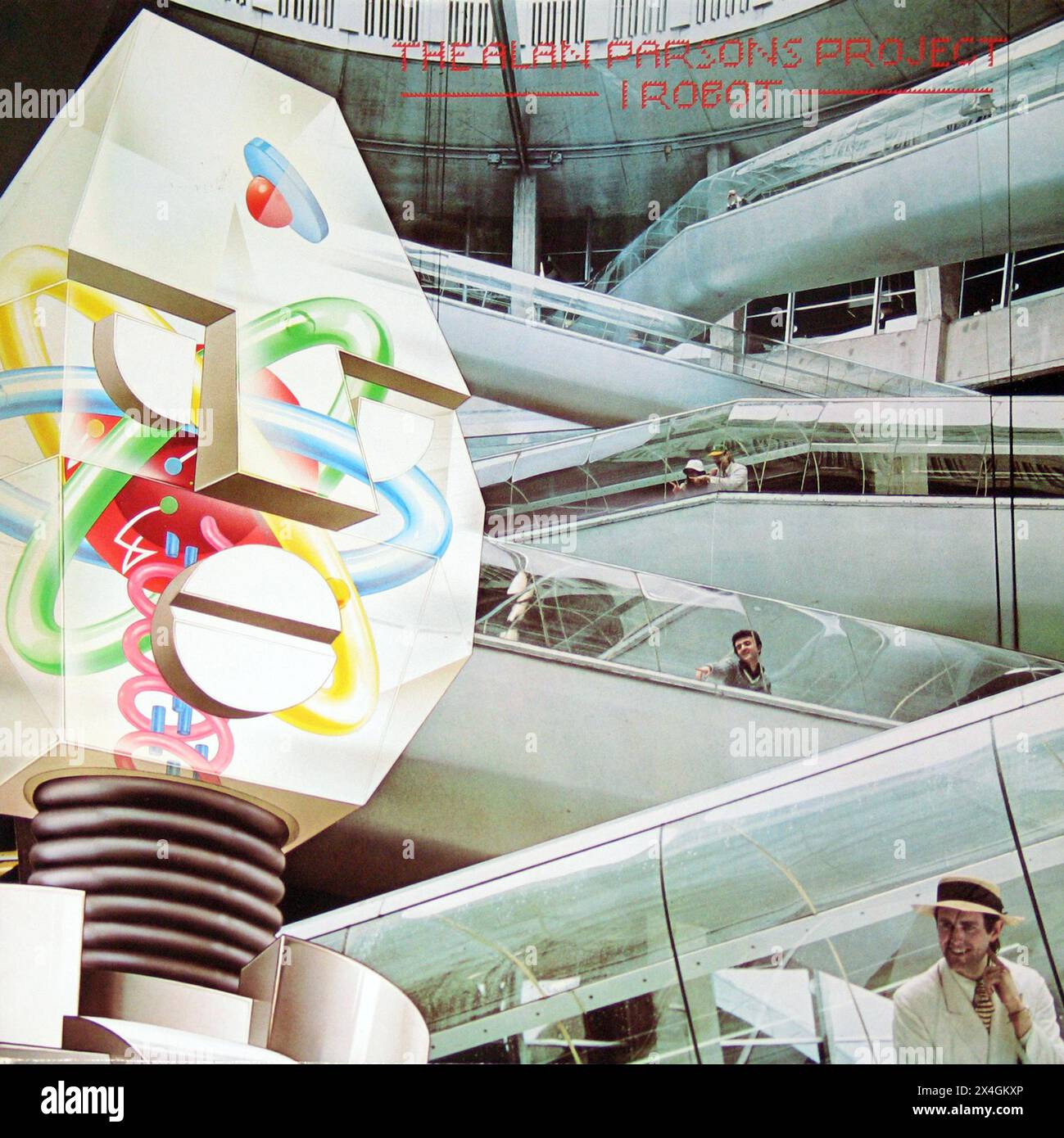 The Alan Parsons Project ‎– I Robot - Vintage vinyl record cover Stock ...