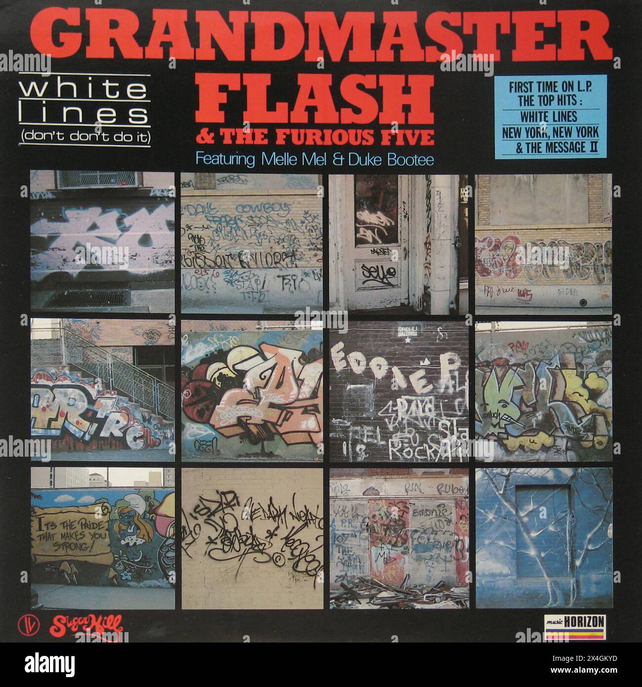 GRANDMASTER FLASH & THE FURIOUS FIVE white lines (don't don't do it ...