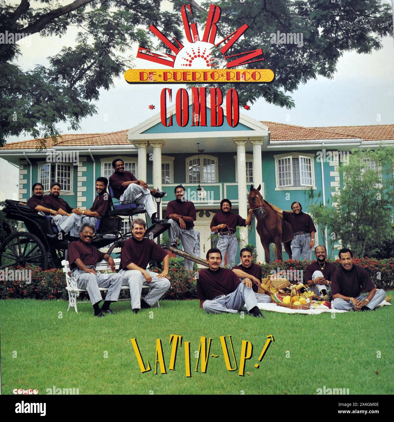 El Gran Combo De Puerto Rico - Vintage vinyl record cover Stock Photo ...