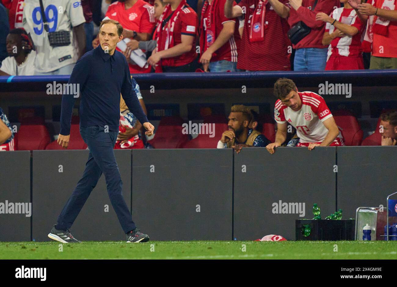 Trainer Thomas Tuchel (FCB), team manager, headcoach, coach, Thomas ...