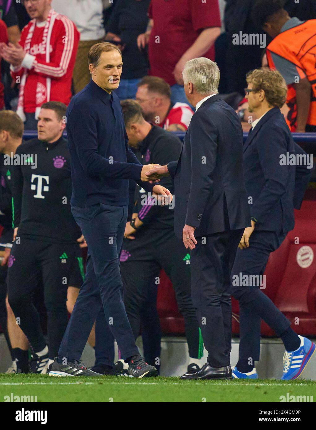 Trainer Thomas Tuchel (FCB), team manager, headcoach, coach, Carlo ...