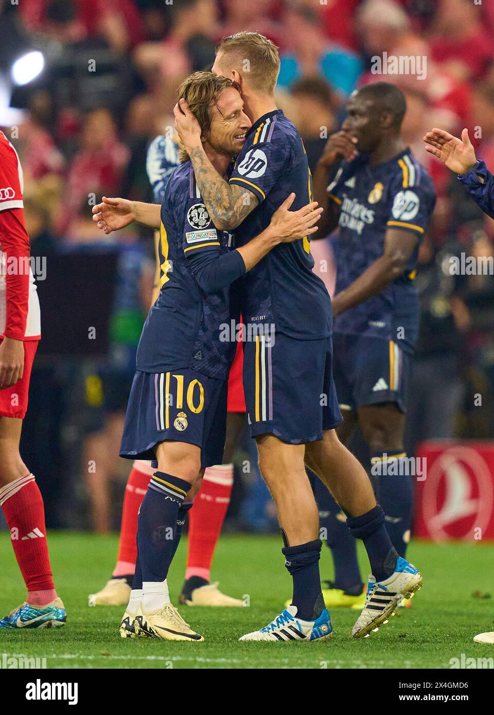 Toni KROOS, Real Madrid 8 Luka MODRIC, Real Madrid 10 in the semi final ...