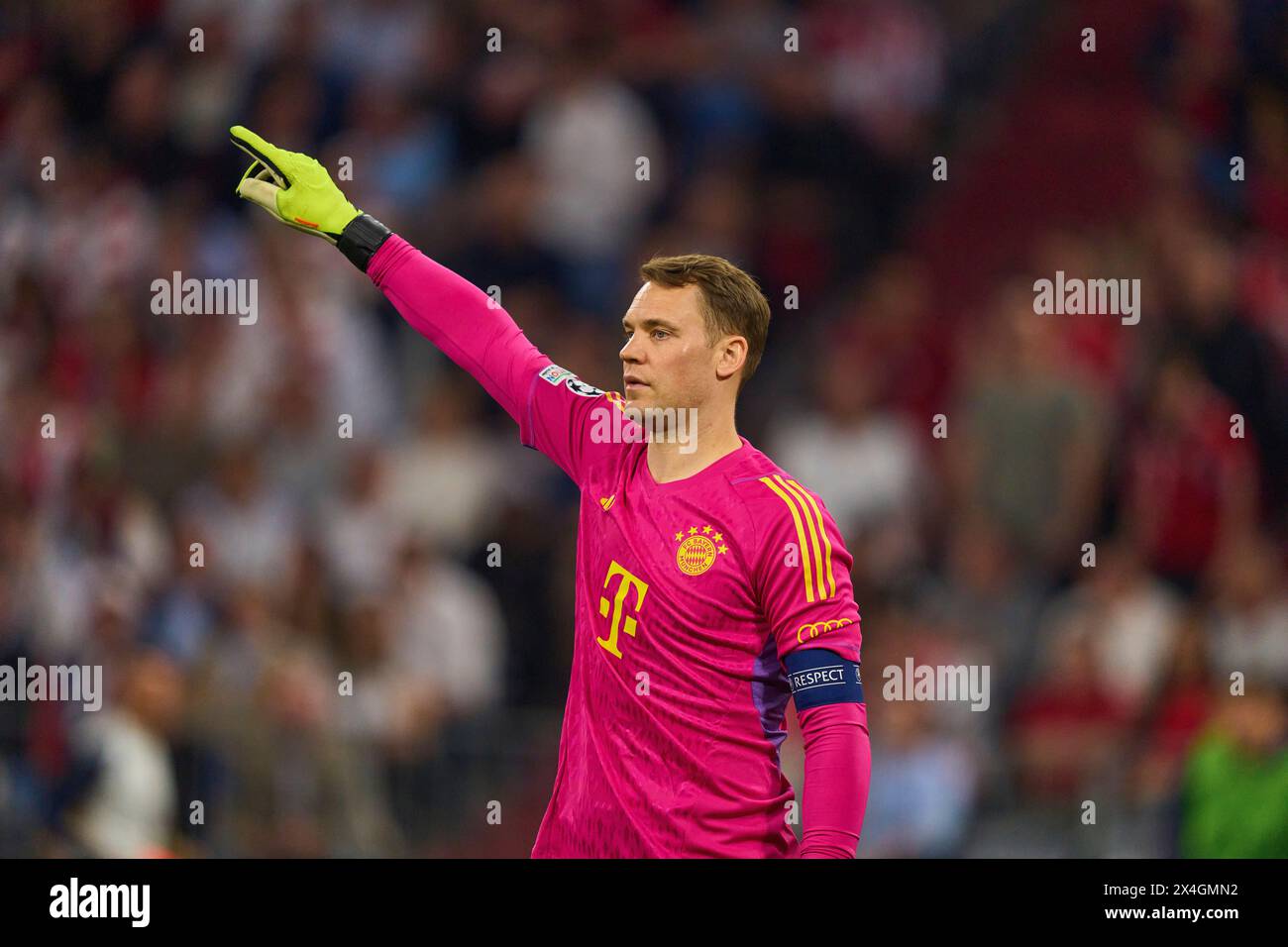 Manuel NEUER, goalkeeper FCB 1 in the semi final match FC BAYERN ...