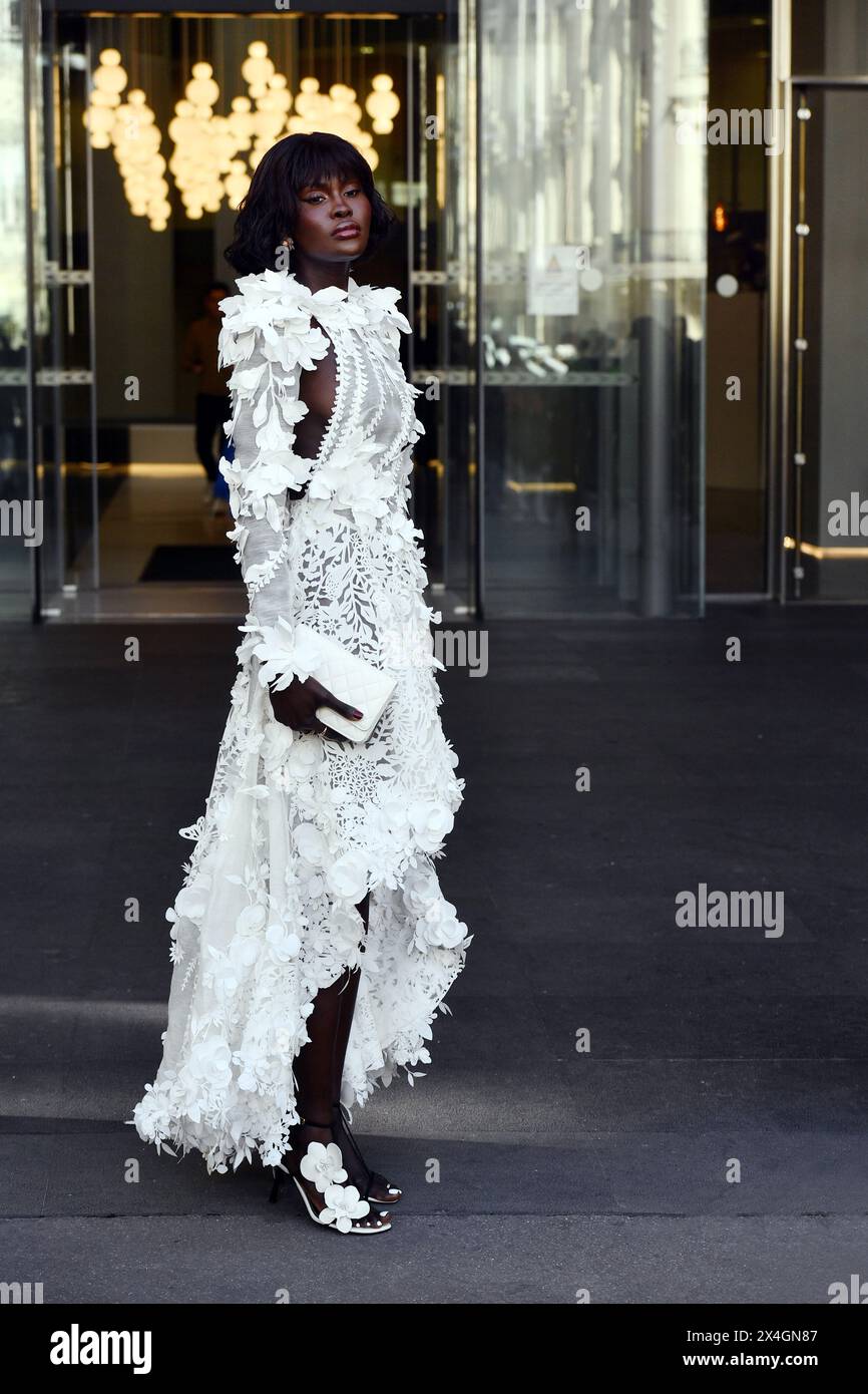 Street Style at Paris Fashion Week 2024 - Outside Zimmerman Show - Rue ...