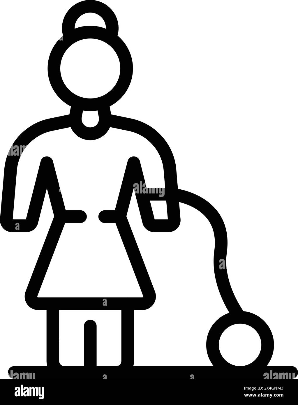Sexism prejudice icon outline vector. Women discrimination. Gender ...