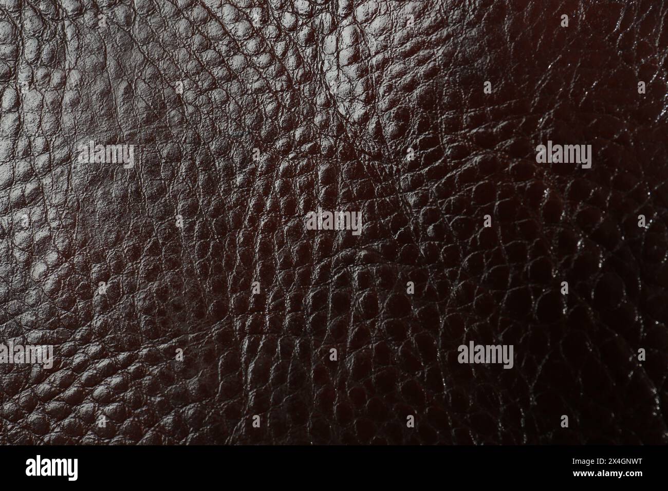 Brown natural leather as background, top view Stock Photo - Alamy