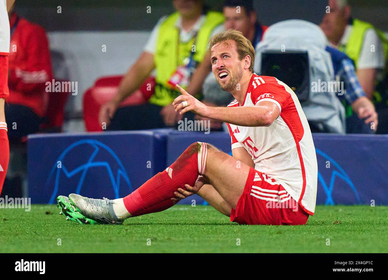 Harry Kane, FCB 9 in the semi final match FC BAYERN MUENCHEN - REAL ...