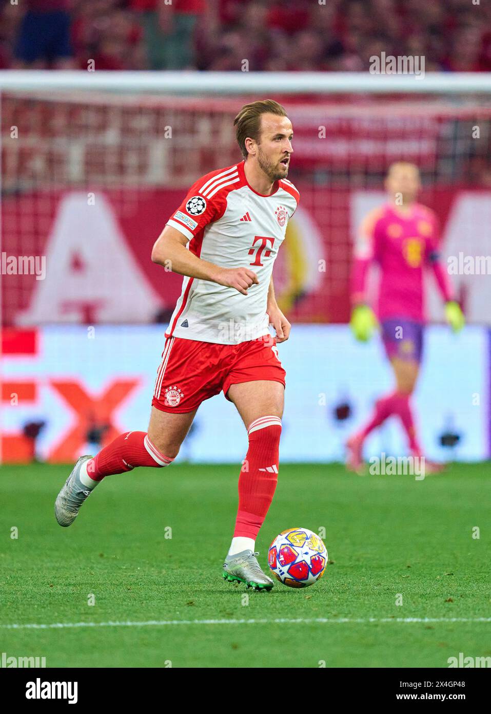 Harry Kane, FCB 9 in the semi final match FC BAYERN MUENCHEN - REAL ...