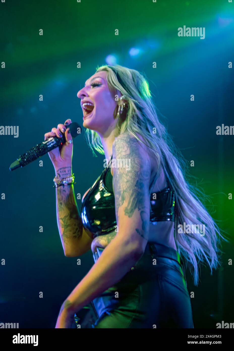 Nottingham, United Kingdom.02 May 2024. Kira Mac with support from ...