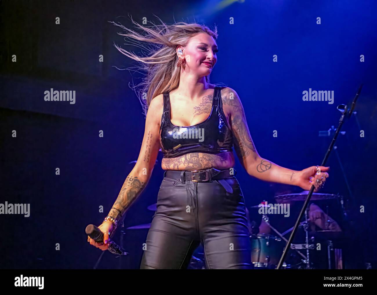 Nottingham, United Kingdom.02 May 2024. Kira Mac with support from ...