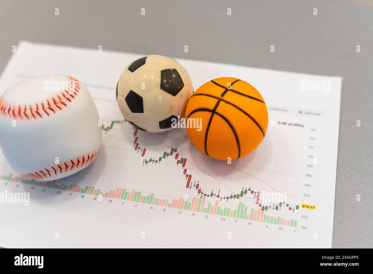 Basketball ball with chart isolated on white background. 3d ...