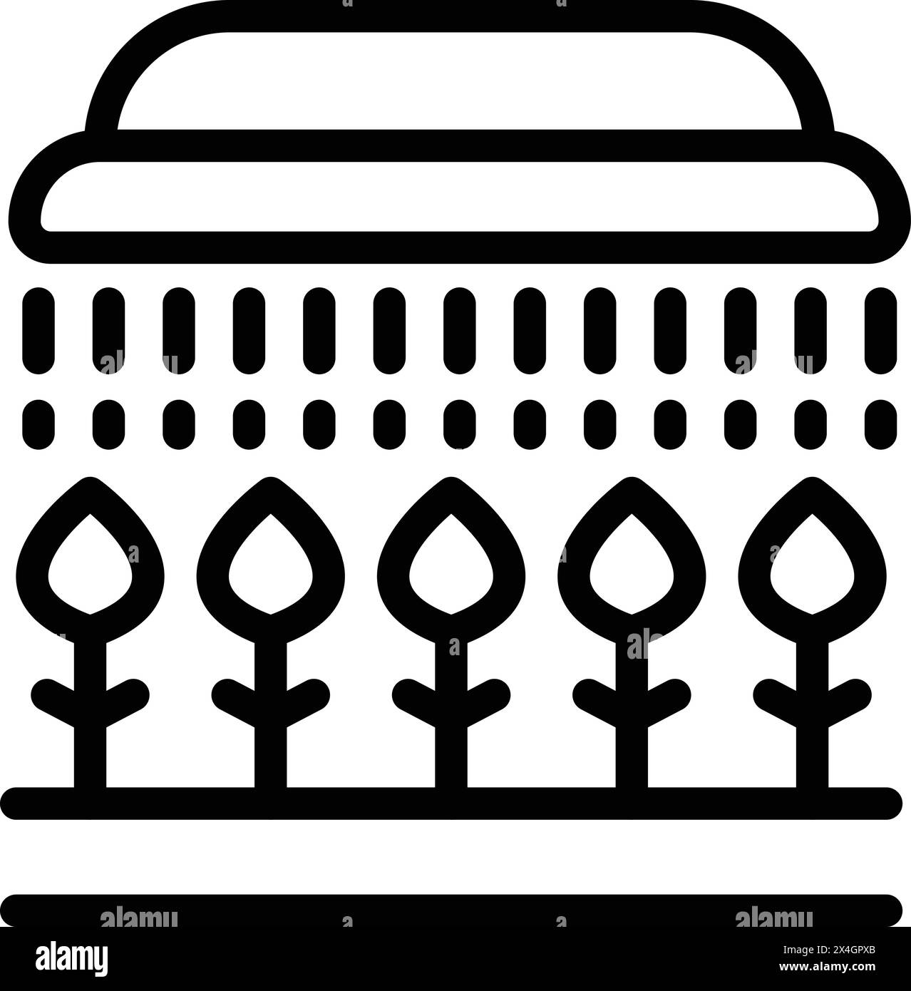 Pesticide plants spraying icon outline vector. Agriculture pest control ... Pesticide plants spraying icon outline vector. Agriculture pest control ...