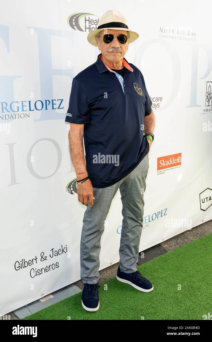 Edward James Olmos beim 17. Celebrity Golf Turnier der George Lopez ...