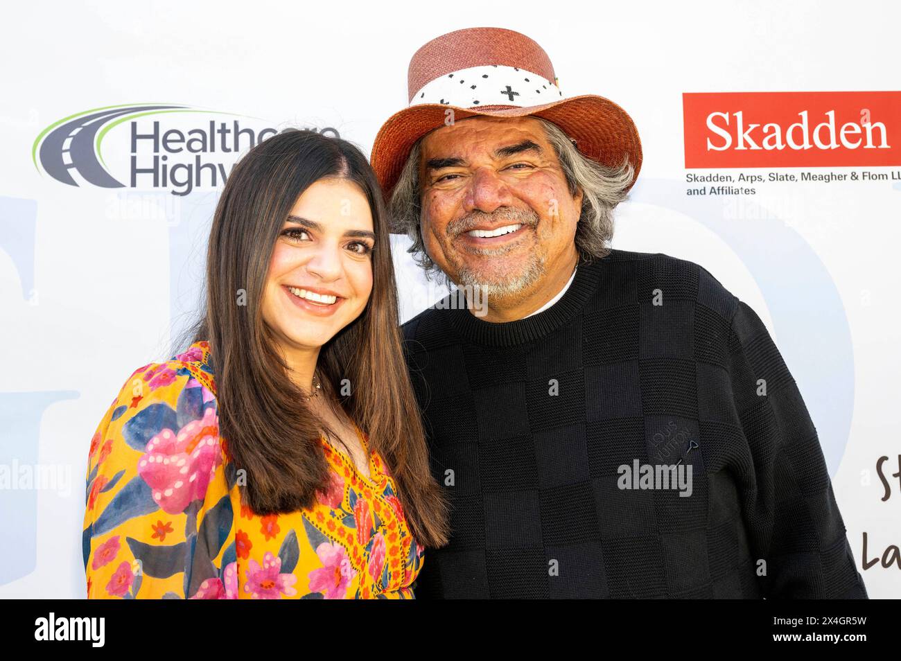 Mayan Lopez mit Vater George Lopez beim 17. Celebrity Golf Turnier der ...