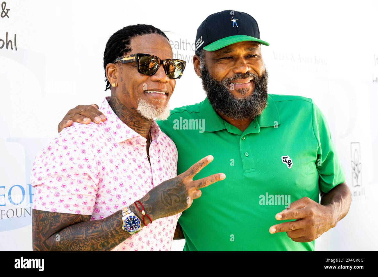 Darryl Lynn Hughley und Anthony Anderson beim 17. Celebrity Golf ...