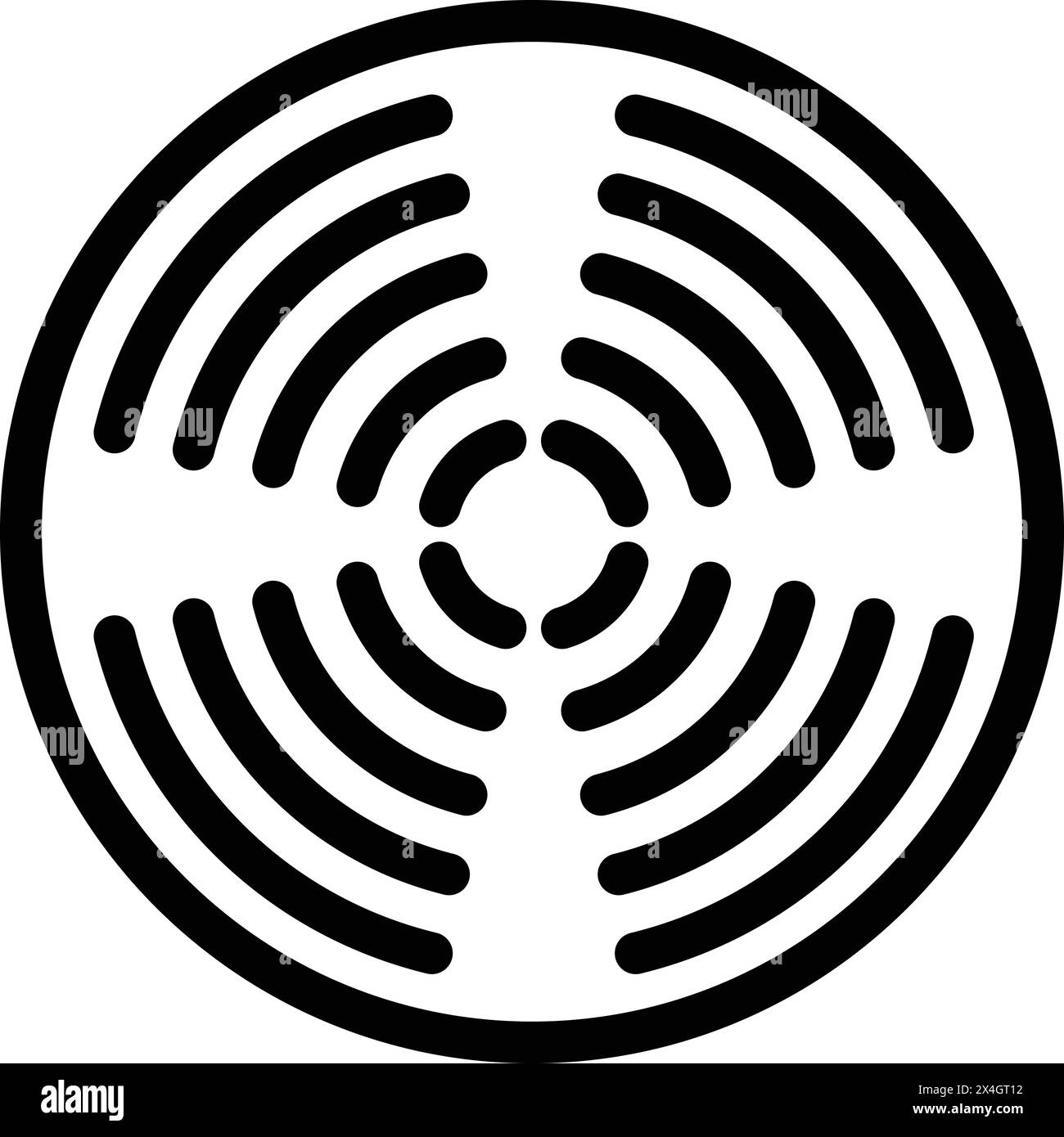 Electric induction cooker device icon outline vector. Smart and modern ...