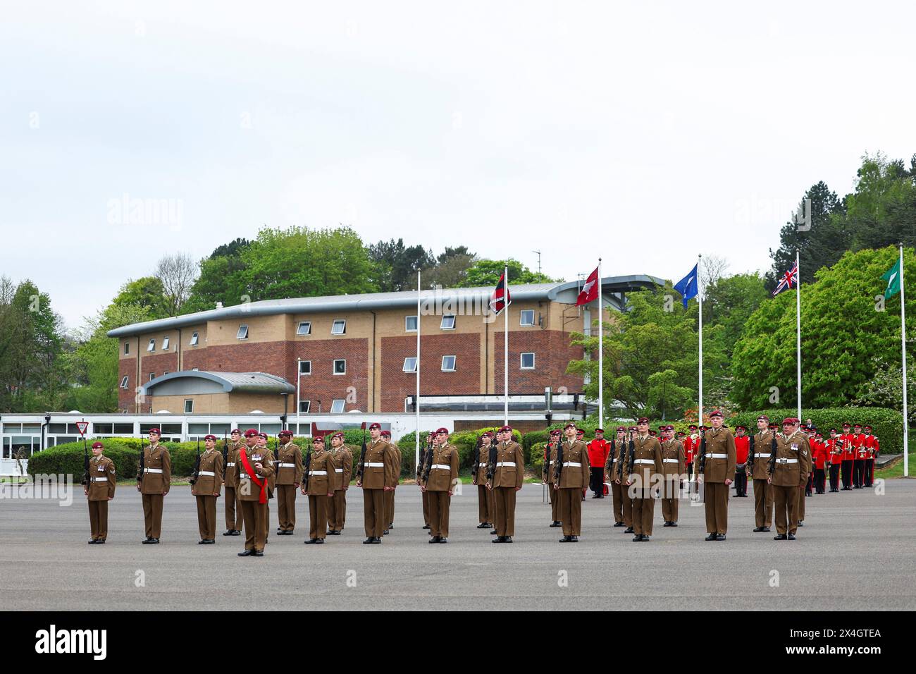 A general view on the day of the Passing Out Parade of the Parachute ...