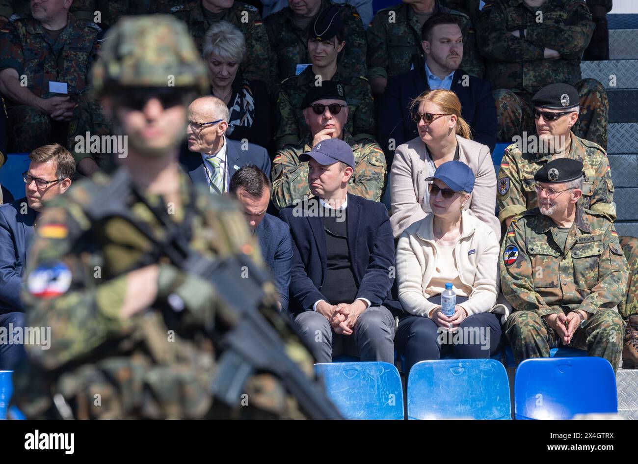 03 May 2024, Mecklenburg-Western Pomerania, Rostock: Manuela Schwesig ...