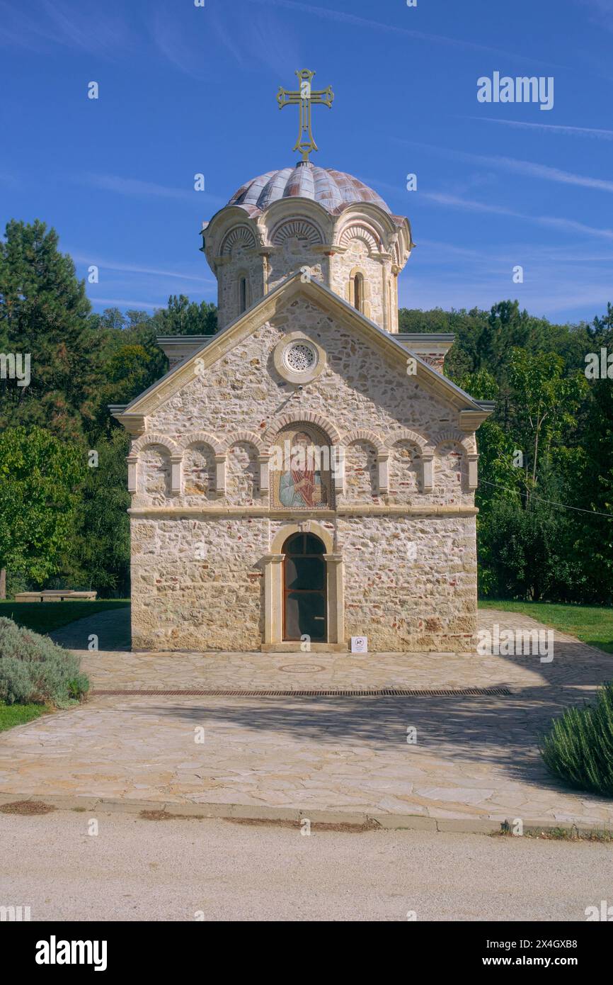 small church dedicated to Saint Panteleimon in Staro Hopovo Serbian Orthodox monastery on the ...
