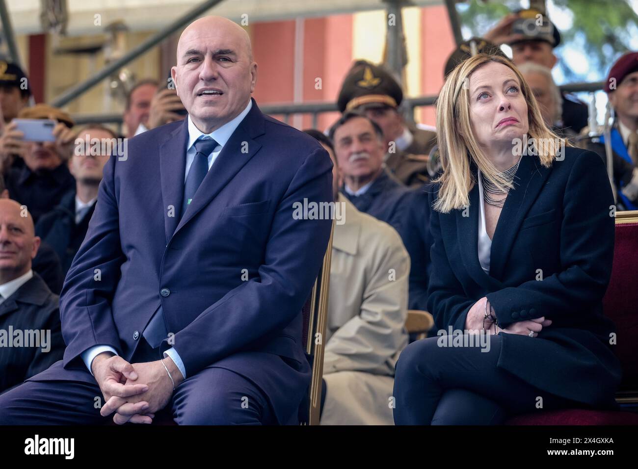 Giorgia meloni guido crosetto hi-res stock photography and images - Alamy