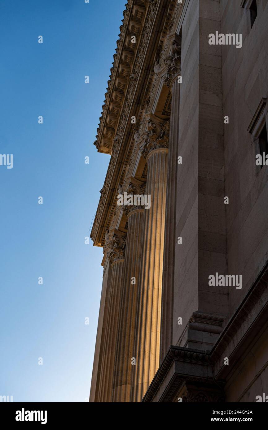 Rome, Italy, Central Museum of the Risorgimento, rays of the setting ...