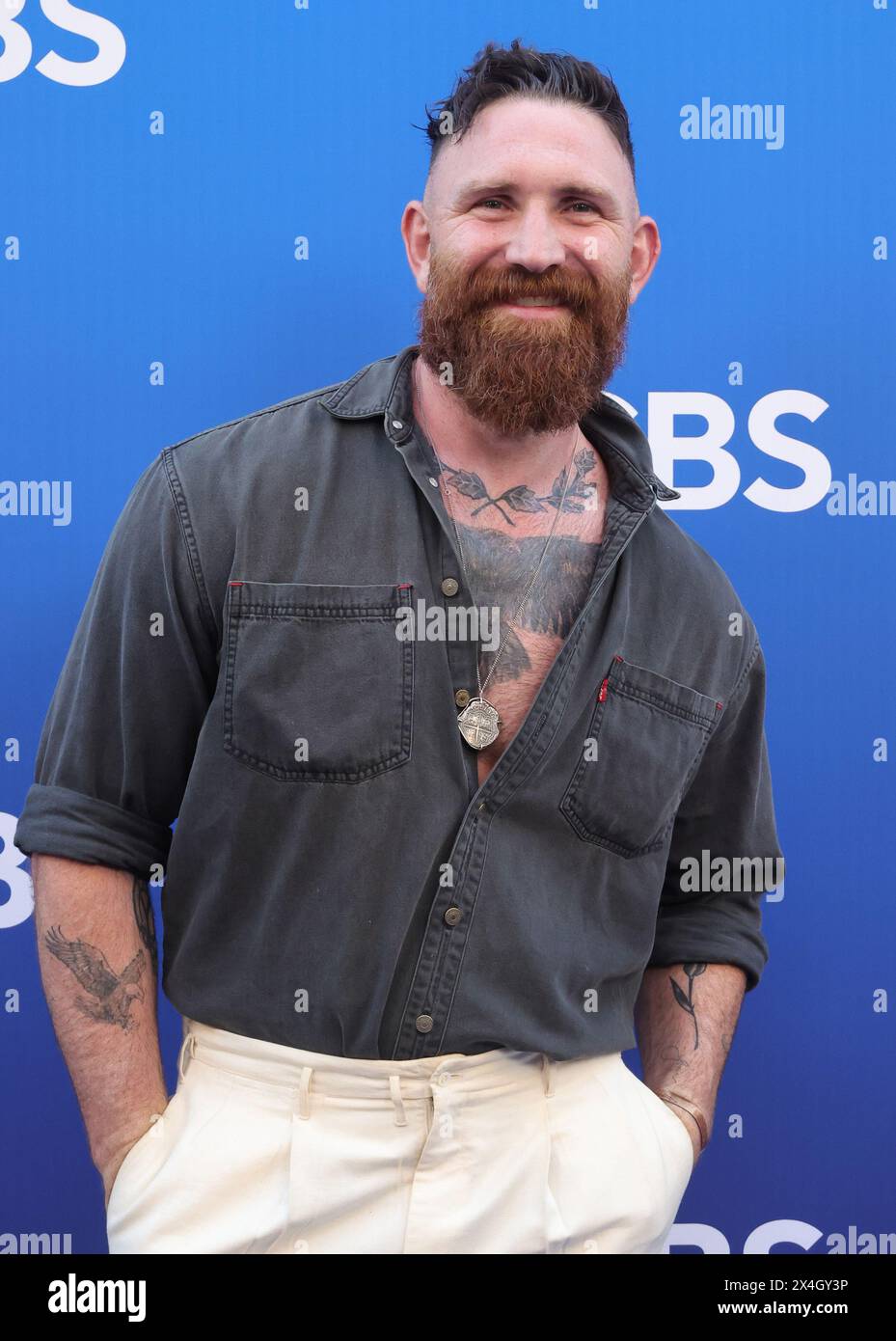 LOS ANGELES, CA - May 2: Devan Chandler Long at the CBS Fall Schedule ...