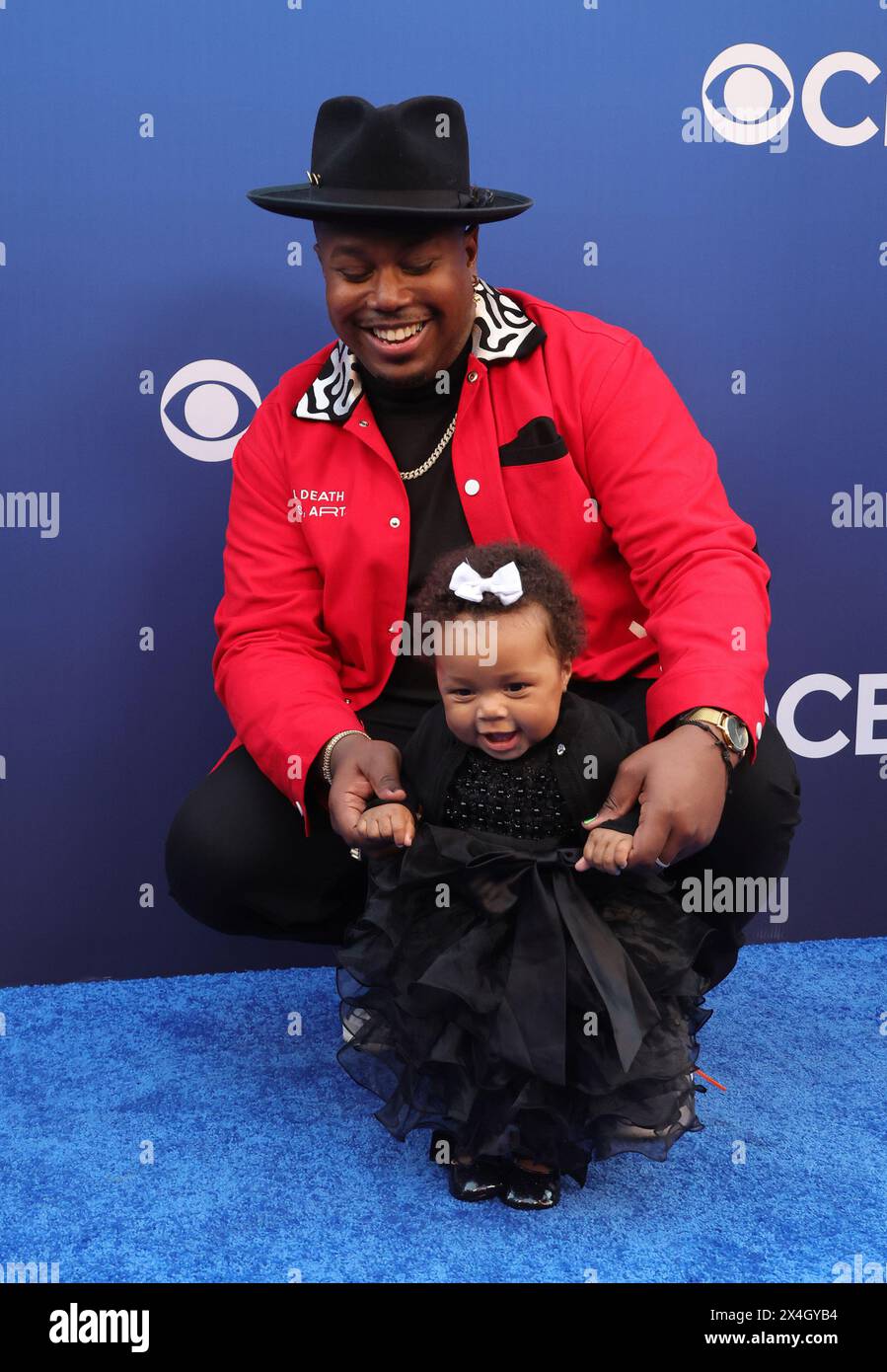 LOS ANGELES, CA - May 2: Marcel Spears, Nola Spears at the CBS Fall ...
