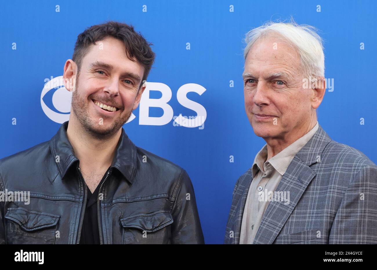 LOS ANGELES, CA - May 2: Sean Harmon, Mark Harmon at the CBS Fall ...