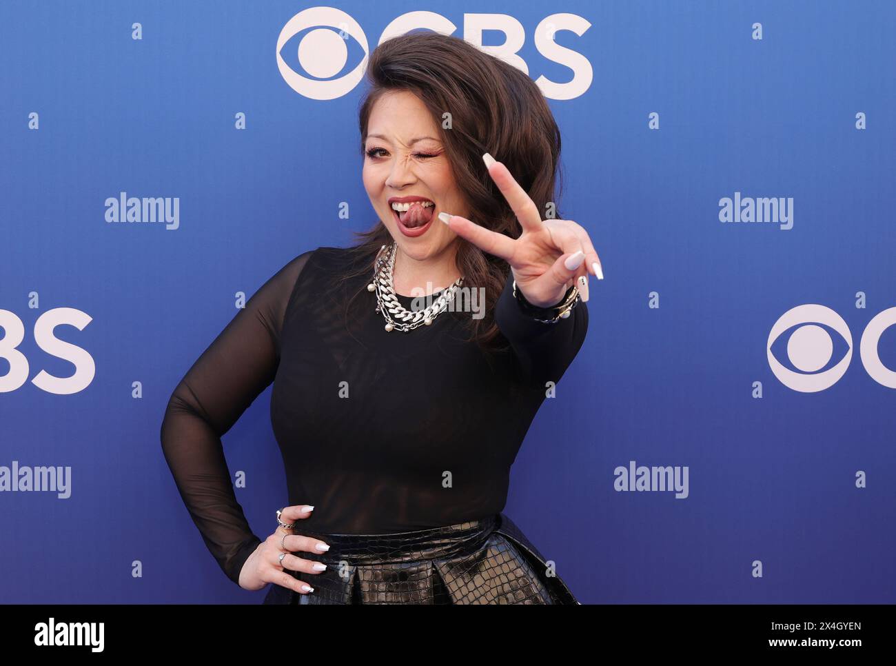 LOS ANGELES, CA - May 2: Fiona Rene at the CBS Fall Schedule ...