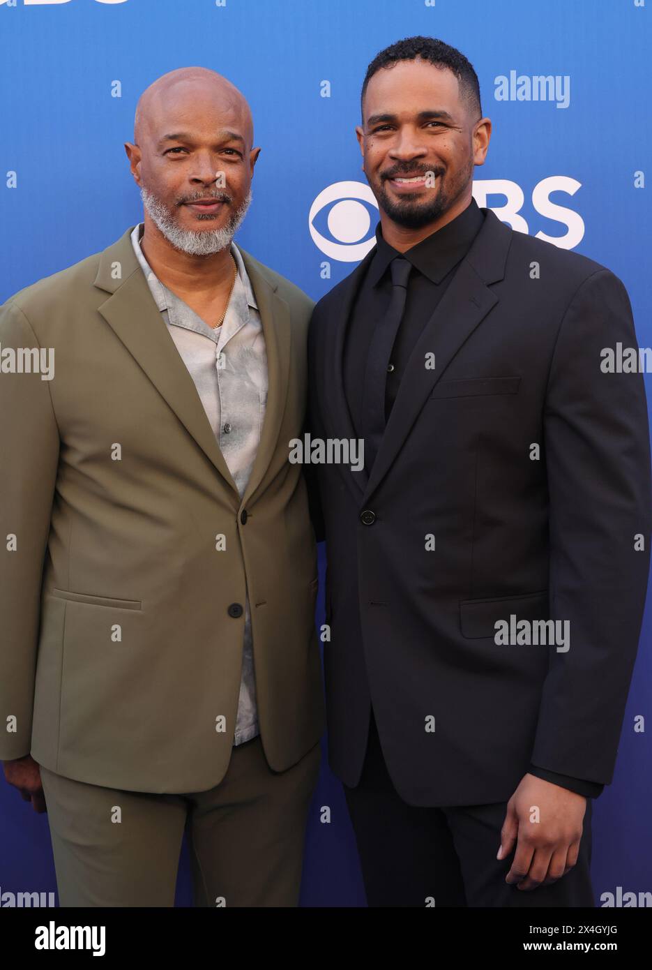 LOS ANGELES, CA - May 2: Damon Wayans, Damon Wayans Jr. at the CBS Fall ...