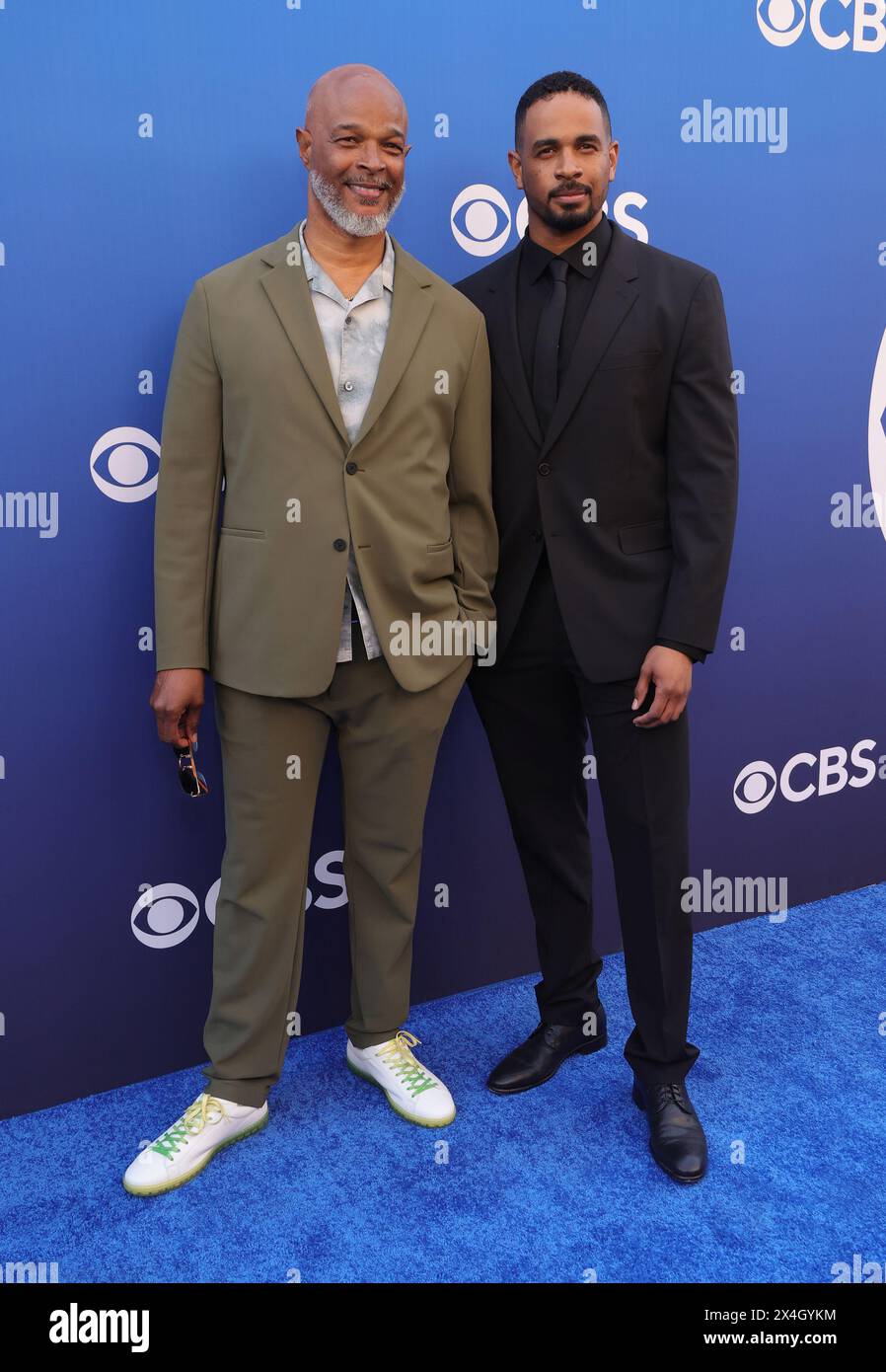 LOS ANGELES, CA - May 2: Damon Wayans, Damon Wayans Jr. at the CBS Fall ...