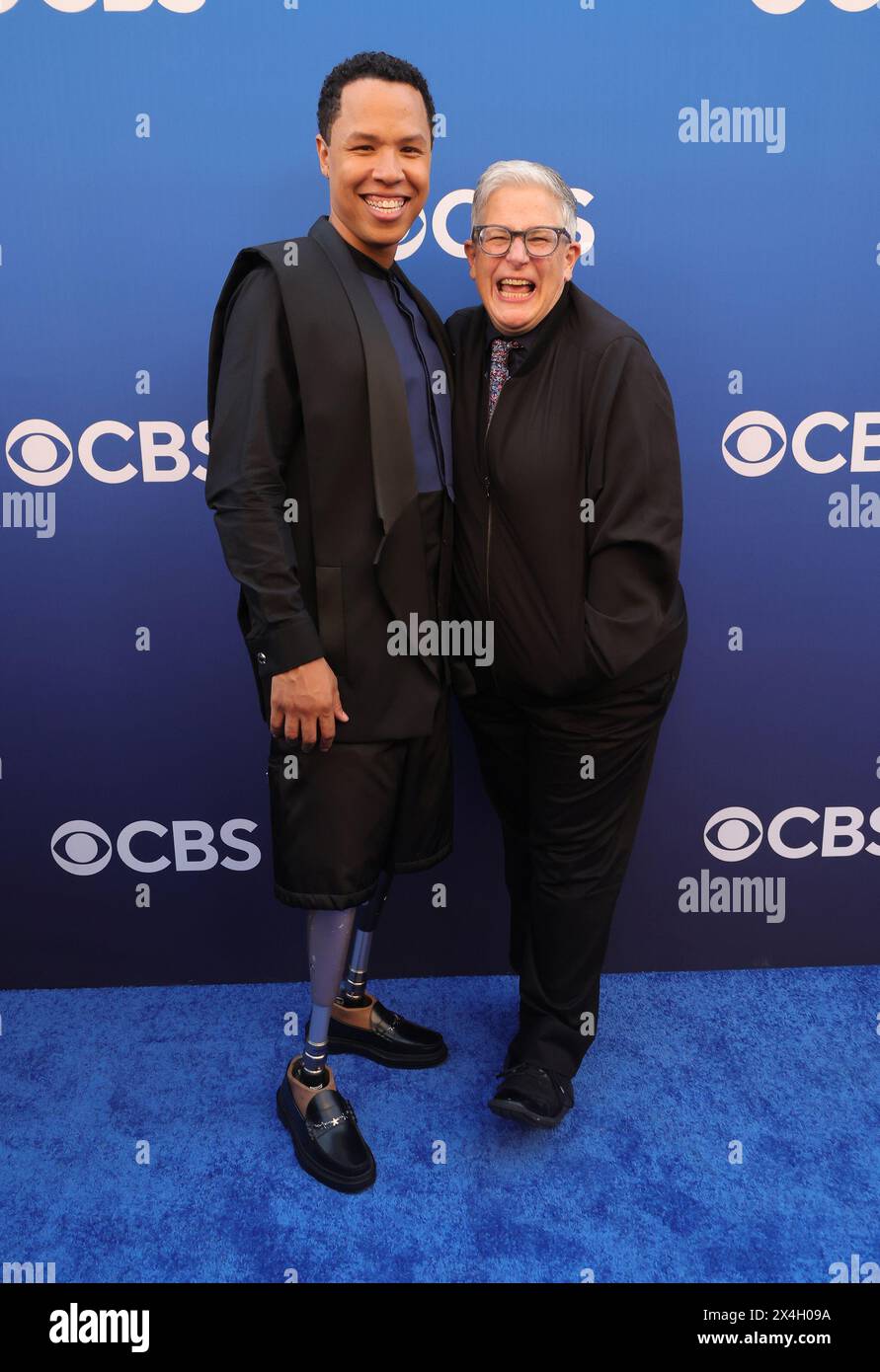 LOS ANGELES, CA - May 2: Eric Graise, Abby McEnany at the CBS Fall ...