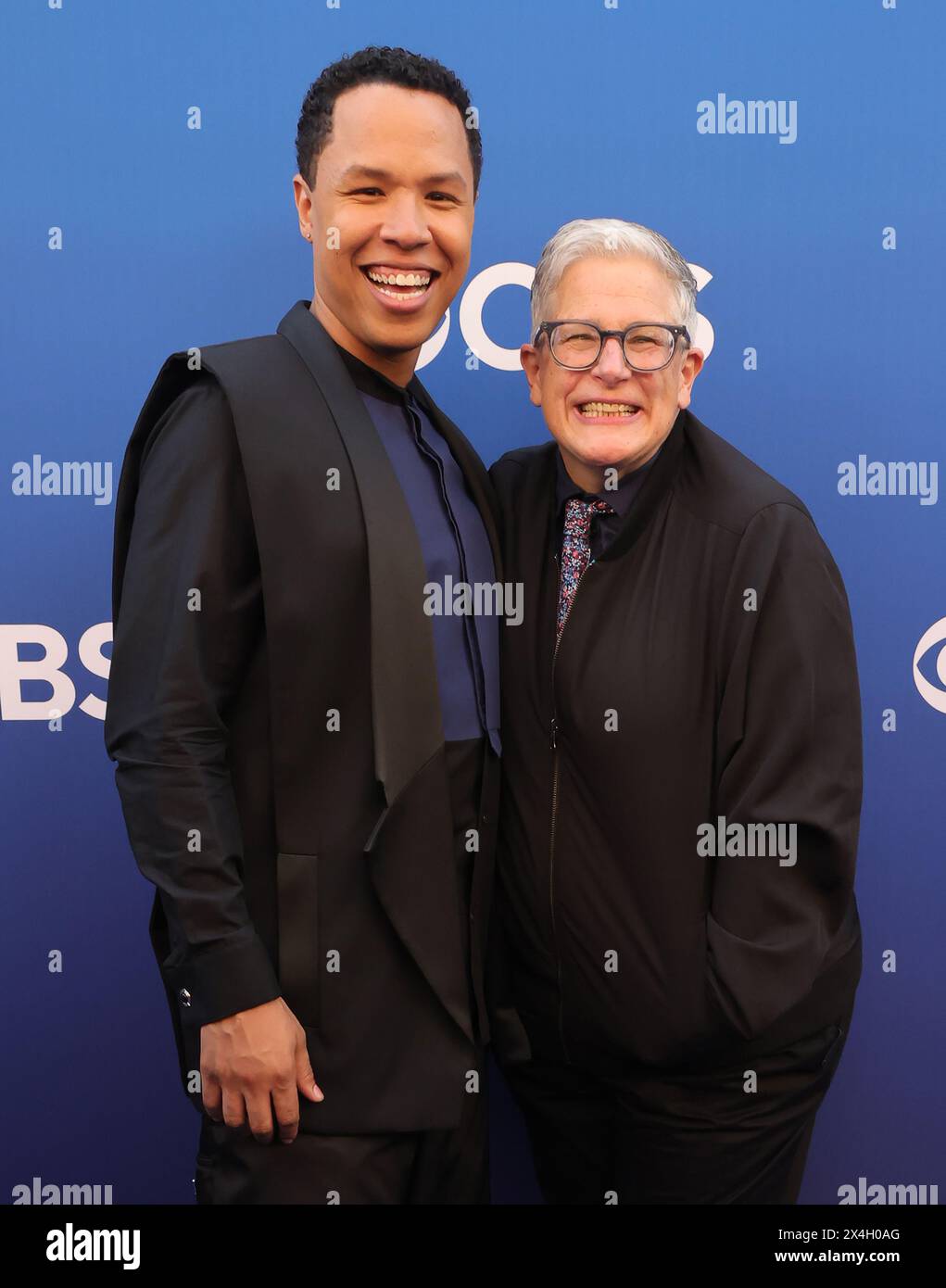 LOS ANGELES, CA - May 2: Eric Graise, Abby McEnany at the CBS Fall ...