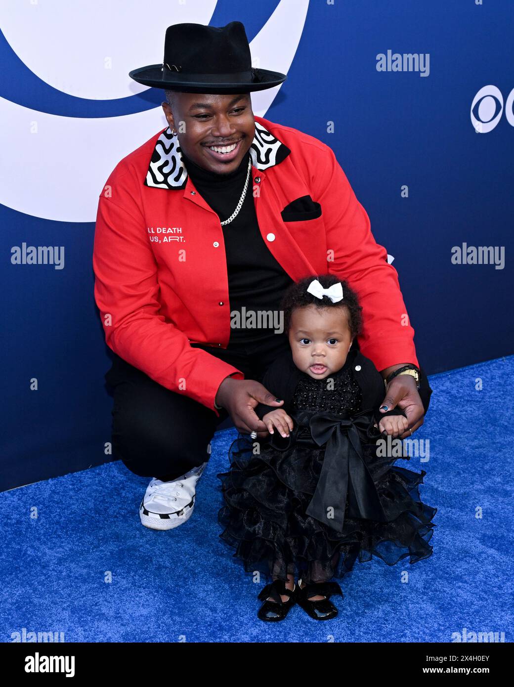 May 2, 2024, Hollywood, California, USA: Marcel Spears and daughter ...