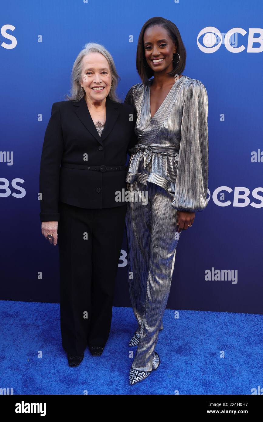 LOS ANGELES, CA - May 2: Kathy Bates, Skye P. Marshall at the CBS Fall ...