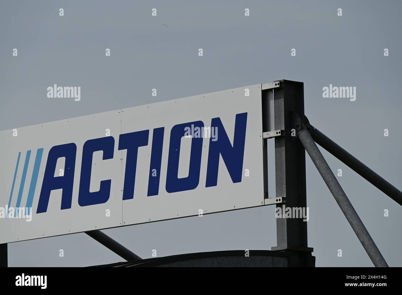 Logo, Schriftzug des niederländischen Non Food Discounter ACTION an ...