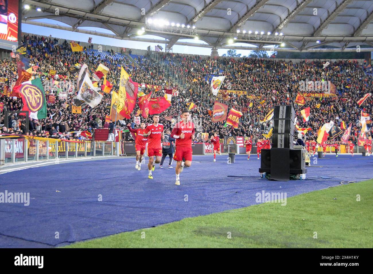 2th May 2024, Stadio Olimpico, Roma, Italy; Uefa Europa League Semi ...