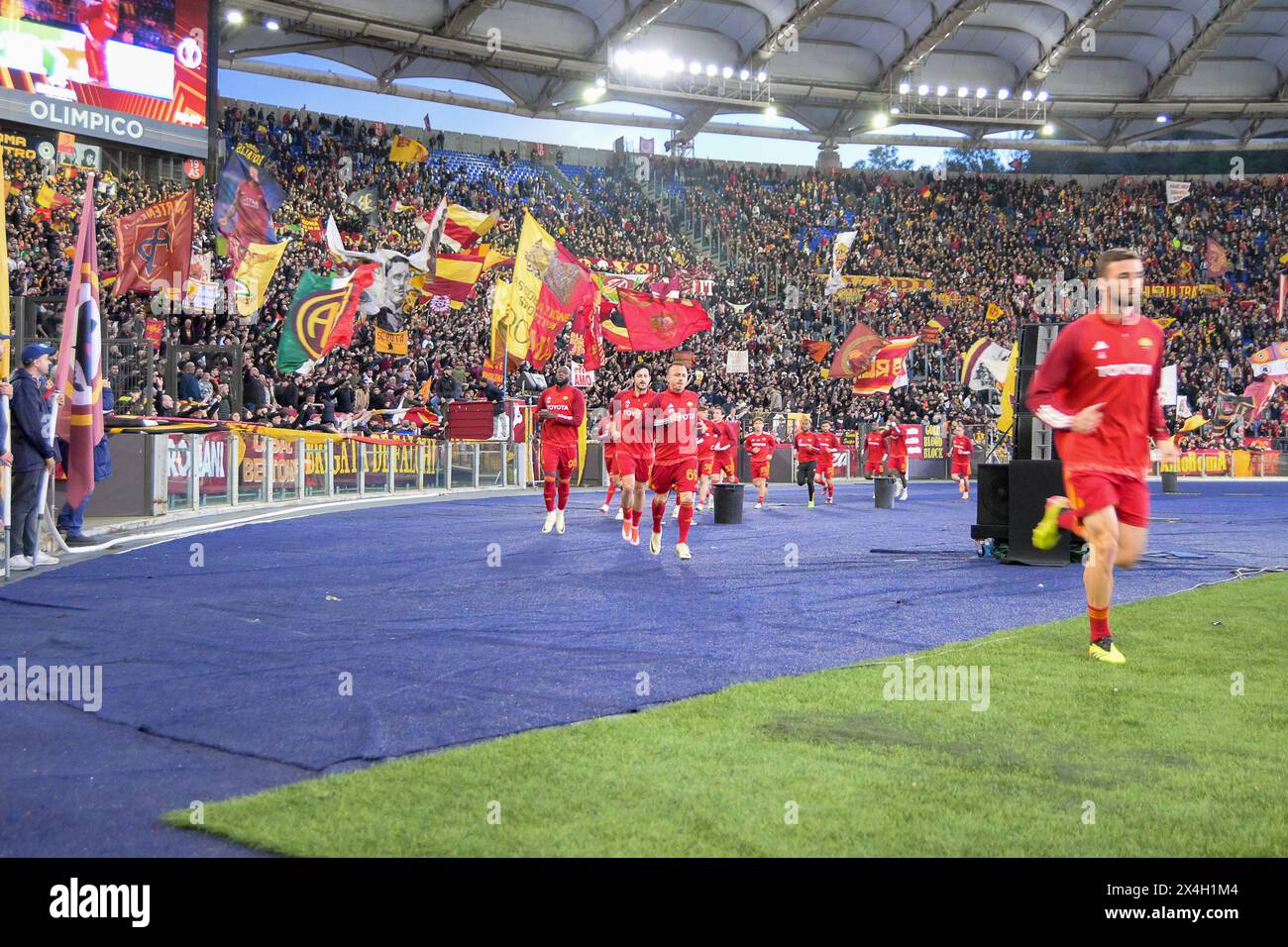 2th May 2024, Stadio Olimpico, Roma, Italy; Uefa Europa League Semi ...