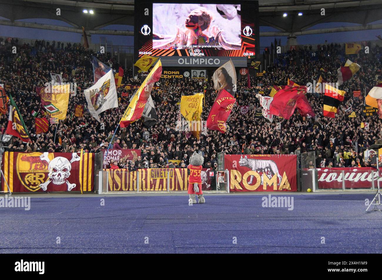 2th May 2024, Stadio Olimpico, Roma, Italy; Uefa Europa League Semi ...