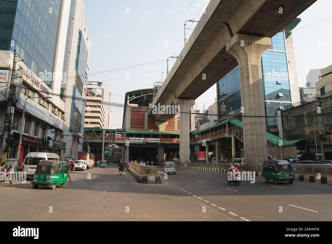Karwan Bazaar Metro Station. Kazi Nazrul Islam Avenue, Dhaka ... Karwan Bazaar Metro Station. Kazi Nazrul Islam Avenue, Dhaka ...